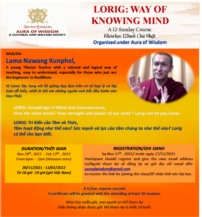 Lorig: Way of Knowing Mind – Session 1 – Compassionate seed, let it ...